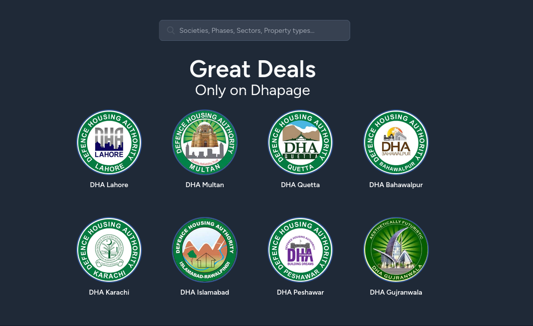 Dhapage - A leading Real Estate Platform offers services in all DHA ...